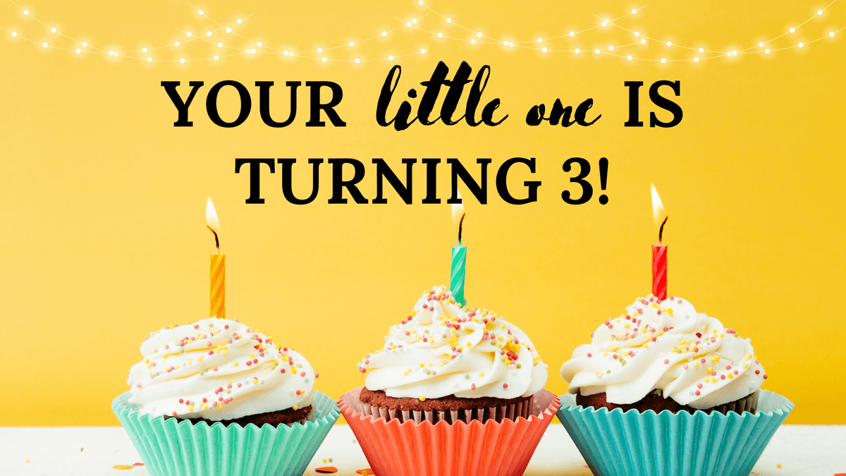 3rd Birthday Party Themes. Creative Ideas to Celebrate Turning 3 ...