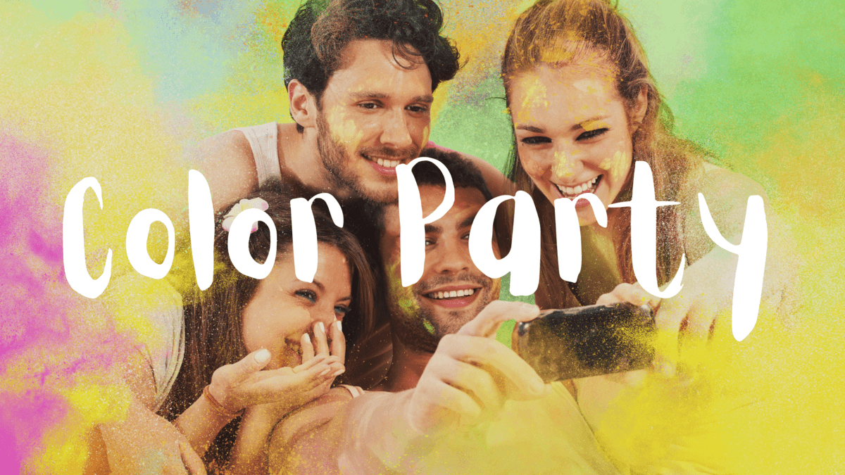 How to Throw a Color Party – Home & Hoopla