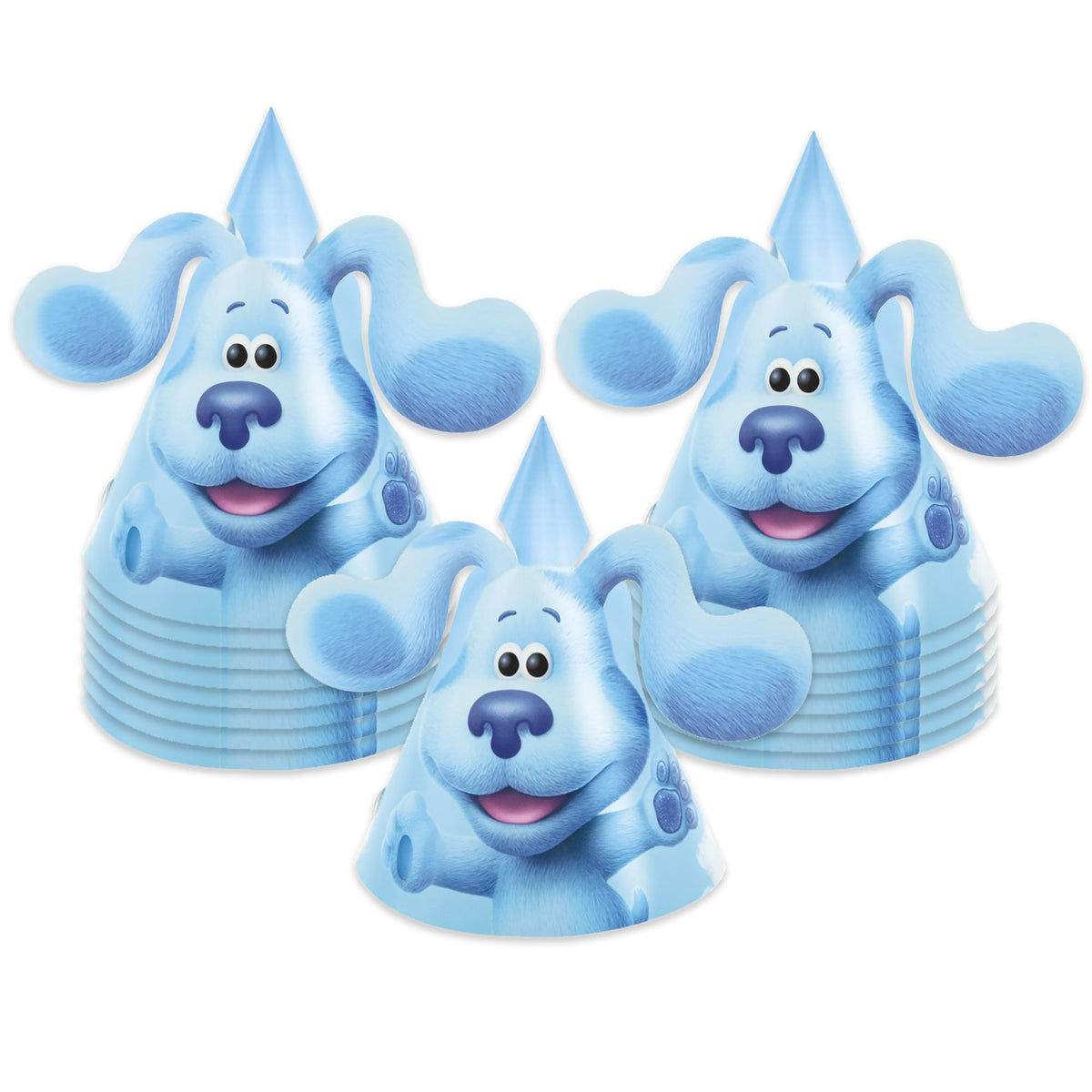 Blue's Clues Theme Cone Party Hat With Pop-Out Ears (Serves 16) – Home ...