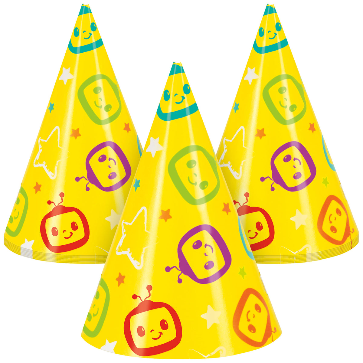 Cocomelon Party Supplies - Cocomelon Mini Cone Party Hat Birthday Acce ...