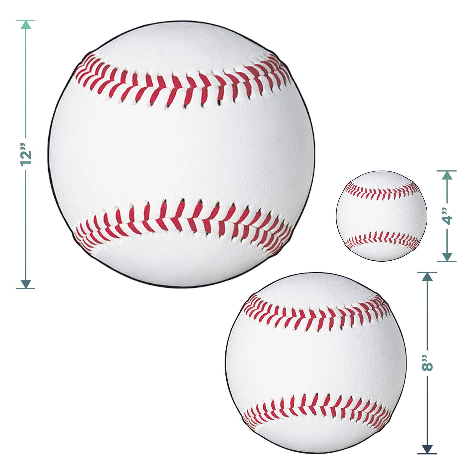 Baseball Party Pennant Banner Garland and Assorted Cutout Decorations ...