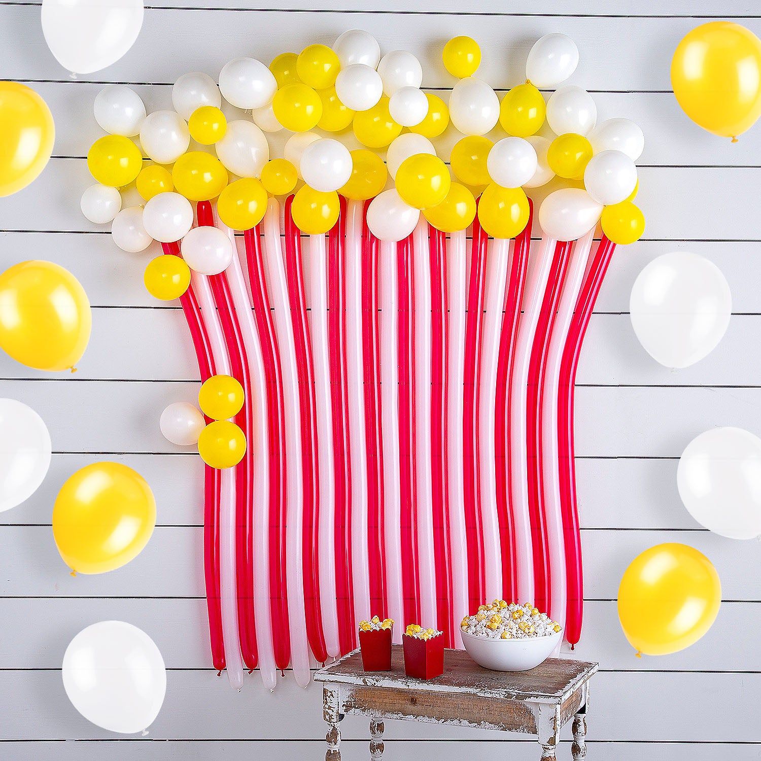 Movie Night Balloon Decoration